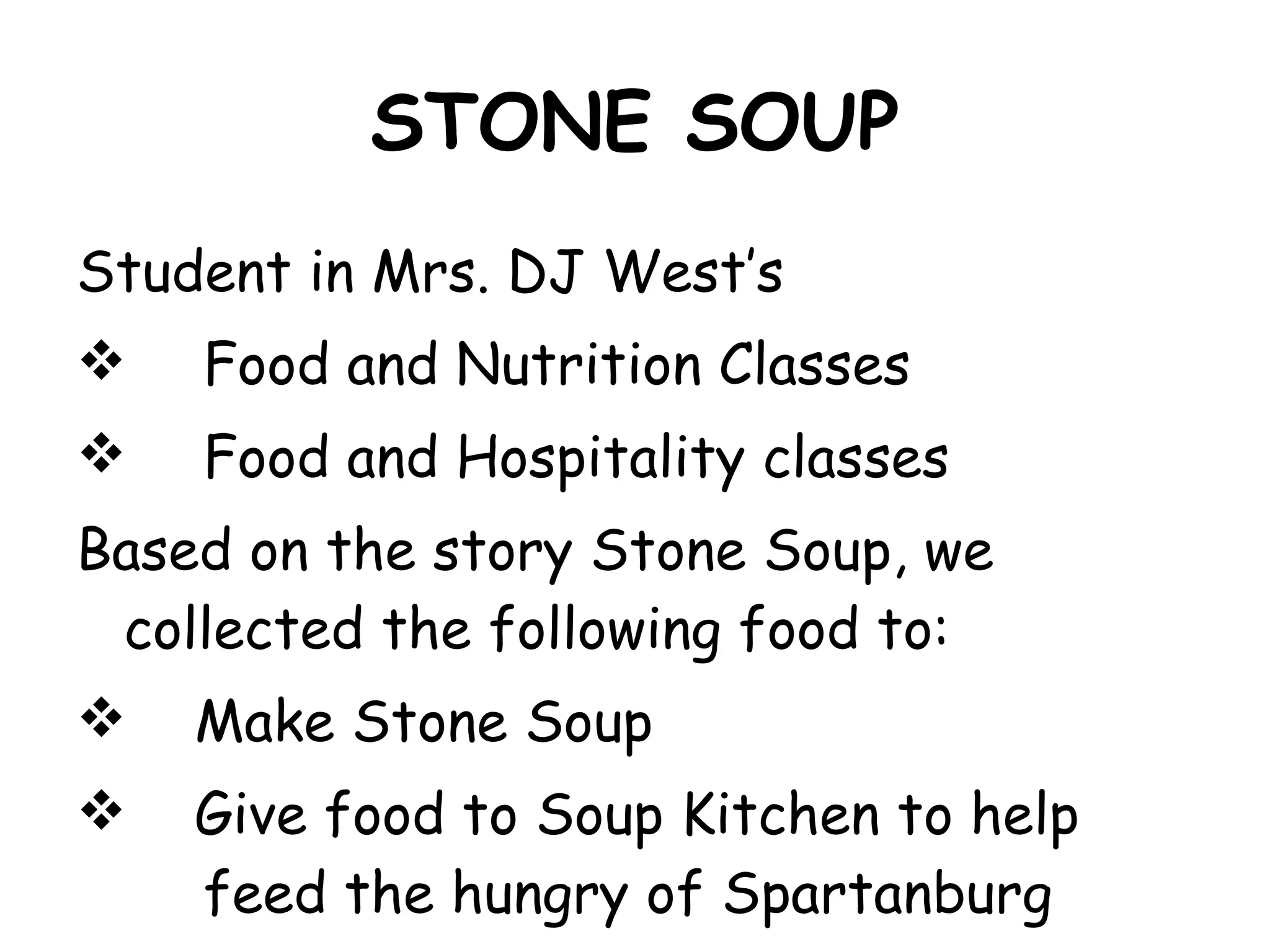 Stonesoup | PPT