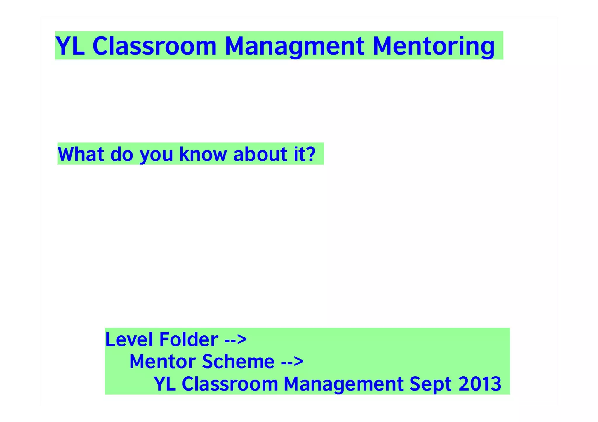 Christine - Self Observation | PPT