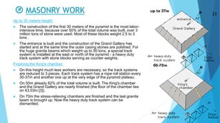 Case Study Of Stone Structure [Pyramid Of Giza] | PPTX