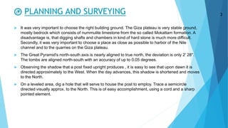 Case Study Of Stone Structure [Pyramid Of Giza] | PPTX