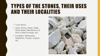 Stone types and finishes | PPTX