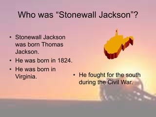 Stonewall jackson | PPT