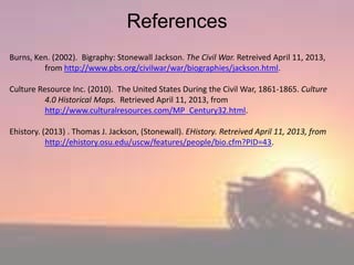 Stonewall jackson | PPT