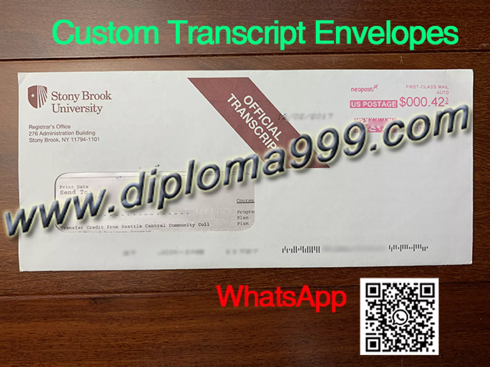 Stony Brook University Envelopes | PPT