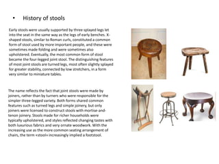 stool , desk, chair.pptx