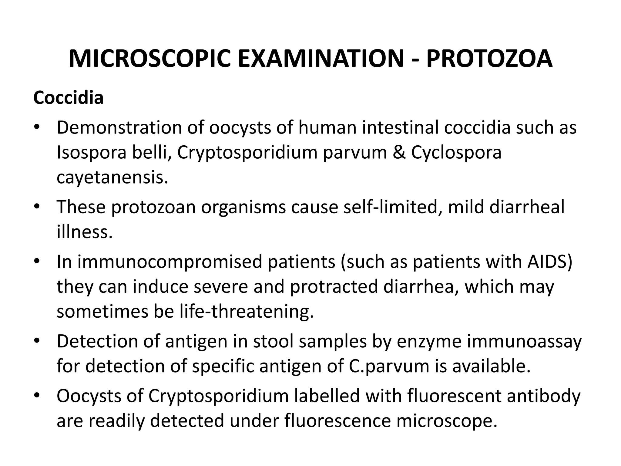 Stool Examination | PPTX