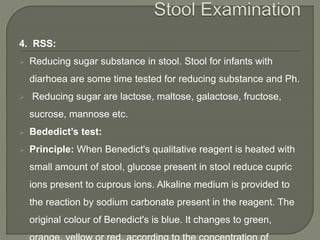 Stool examination | PPTX
