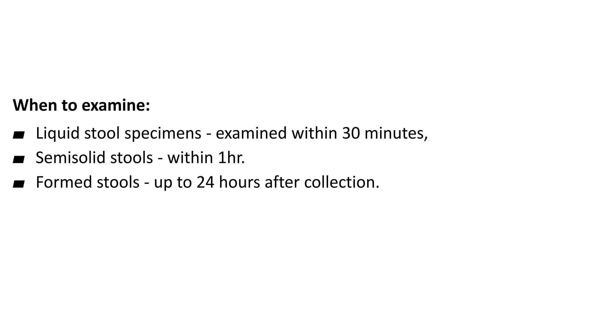 Stool examination | PPTX