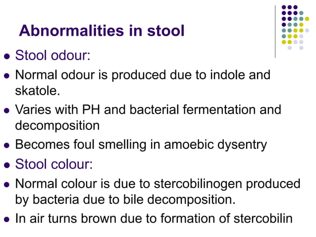 Stool examination.ppt | Digestive Disorders | Diseases and Conditions