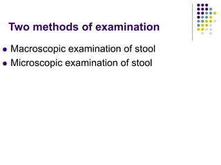 Stool examination.ppt