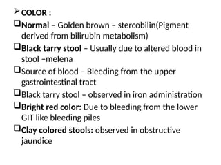 stool examination will give the clue about the microorganism causing ...