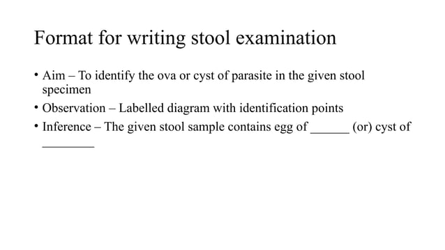 Stool examination slims pondicherry.pptx