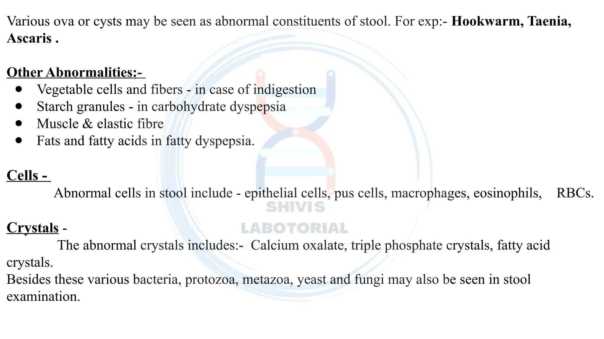 Stool Examination IN SHORT FOR ALL (1).pptx