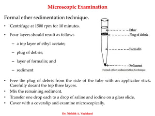 Stool Examinations | PDF