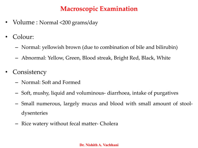 Stool Examinations | PDF | Digestive Disorders | Diseases and Conditions