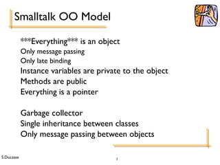 5 - OOP - Smalltalk in a Nutshell (c) | PPT