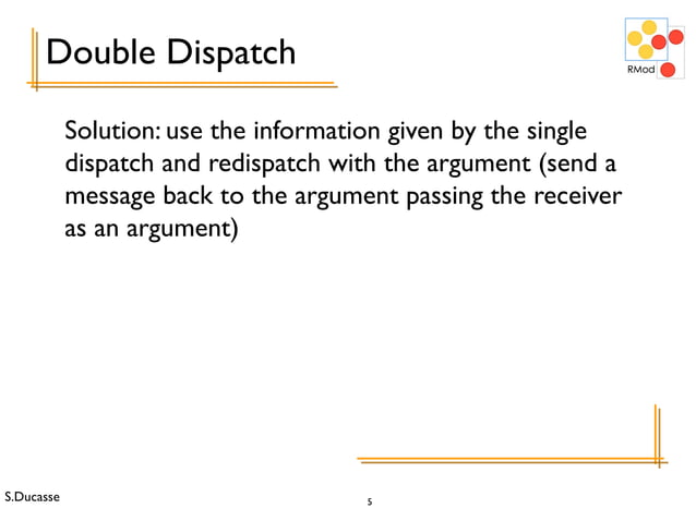 Double Dispatch Ppt 9217