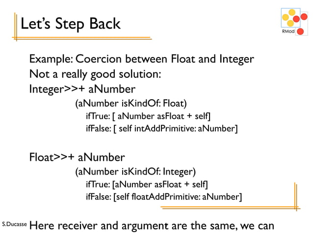 Double Dispatch | PPT | Programming Languages | Computing