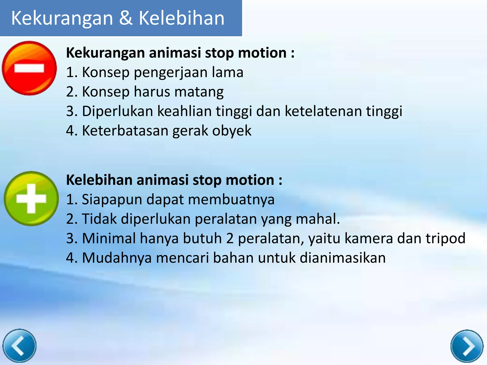 Power point tentang " Animasi Stop Motion " | PPTX