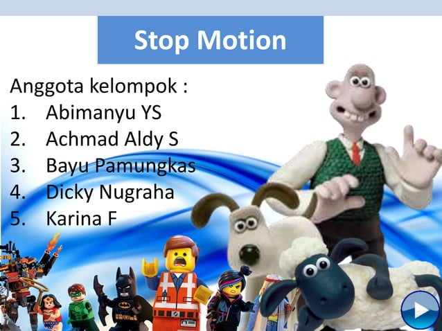 Power point tentang " Animasi Stop Motion " | PPTX