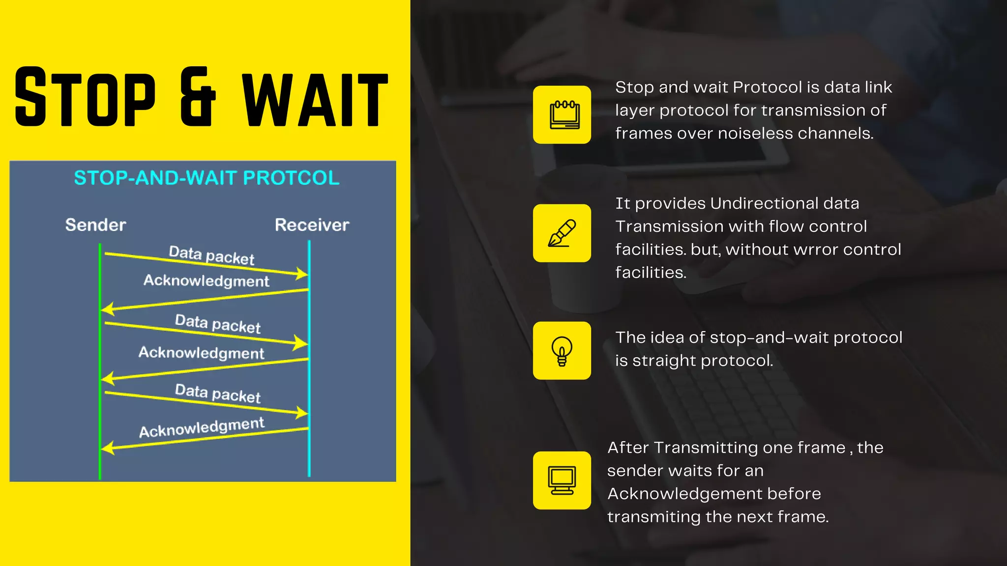 Stop and-wait protocol | PDF