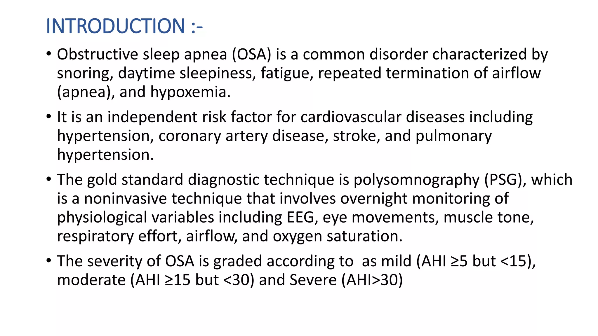 STOP-BANG And Epworth Sleepiness Scale in The Diagnosis.pptx