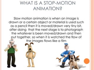 Stop-Motion Animation | PPT