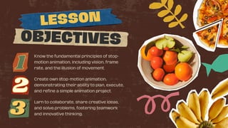 Stop-Motion Animation Visual Arts Educational Presentation in Brown ...