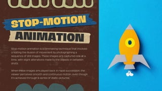 Stop-Motion Animation Visual Arts Educational Presentation in Brown ...