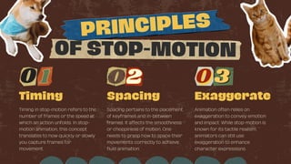 Stop-Motion Animation Visual Arts Educational Presentation in Brown ...