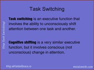Stop Task Switching | ODP | Science