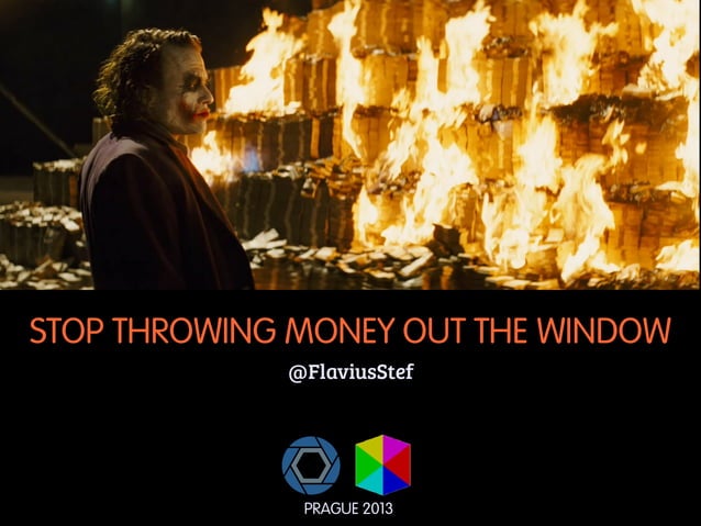 Stop throwing money out the window | PDF