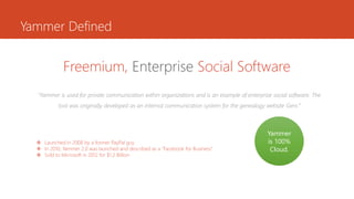 Stop! Yammer Time... | PPT