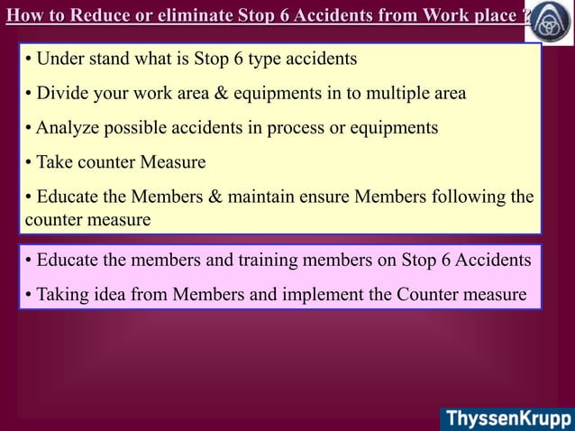 materi training pelatihan STOP 6 Training 1.ppt | Injuries | Diseases ...