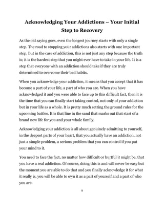 Stop addictive habits | PDF