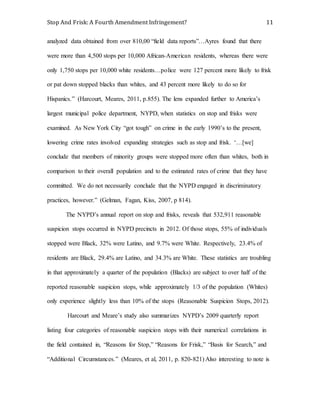 Stop and Frisk | DOCX