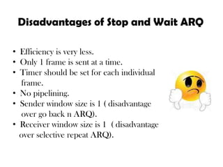 Stop And Wait ARQ | PPTX | Computer Networking | Computing