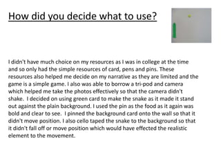 Stop motion evaluation | PPT