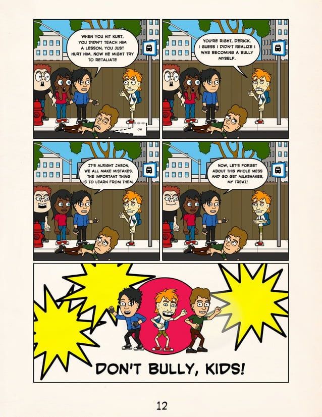 Stop bullying speak_up_comic_anthology | PDF | Debated Sensitive Social ...