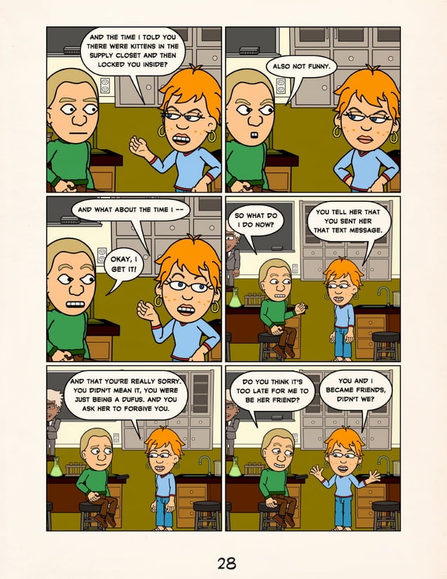 Stop bullying speak_up_comic_anthology | PDF | Debated Sensitive Social ...