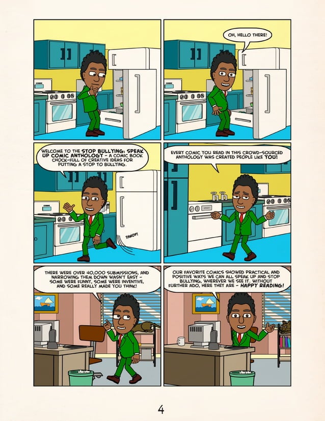 Stop bullying speak_up_comic_anthology | PDF | Debated Sensitive Social ...