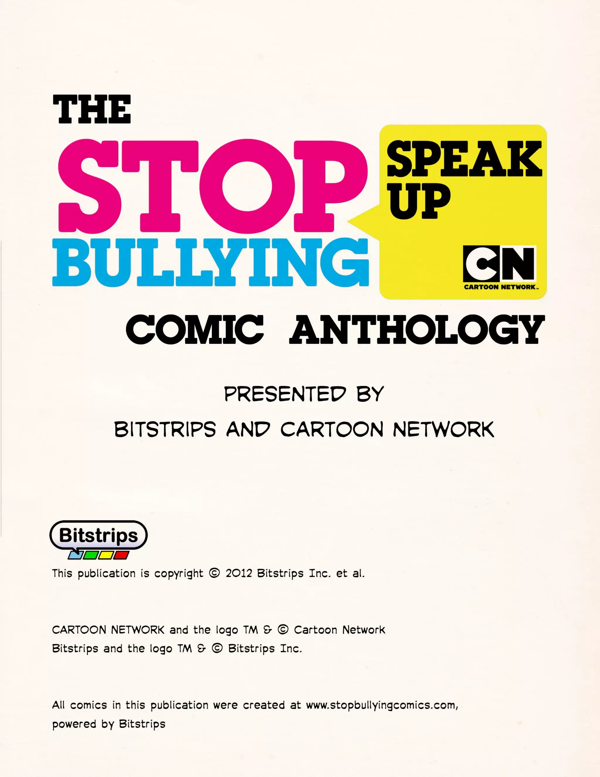 Stop bullying speak_up_comic_anthology | PDF
