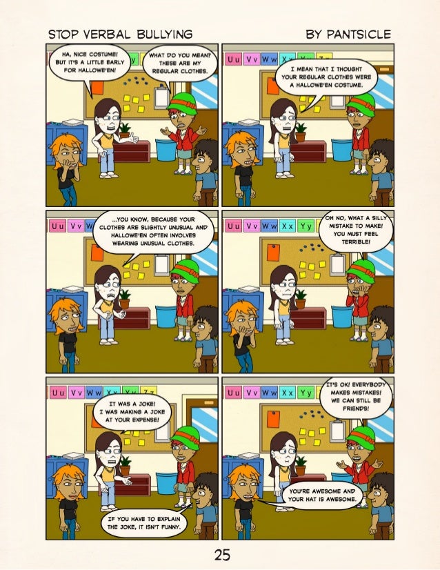 Stop bullying speak_up_comic_anthology