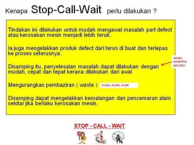 Stop callwait training material | PPTX