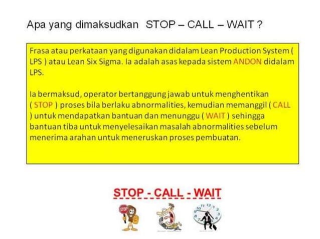 Stop callwait training material | PPTX