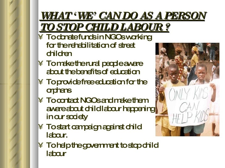 Stop child labour