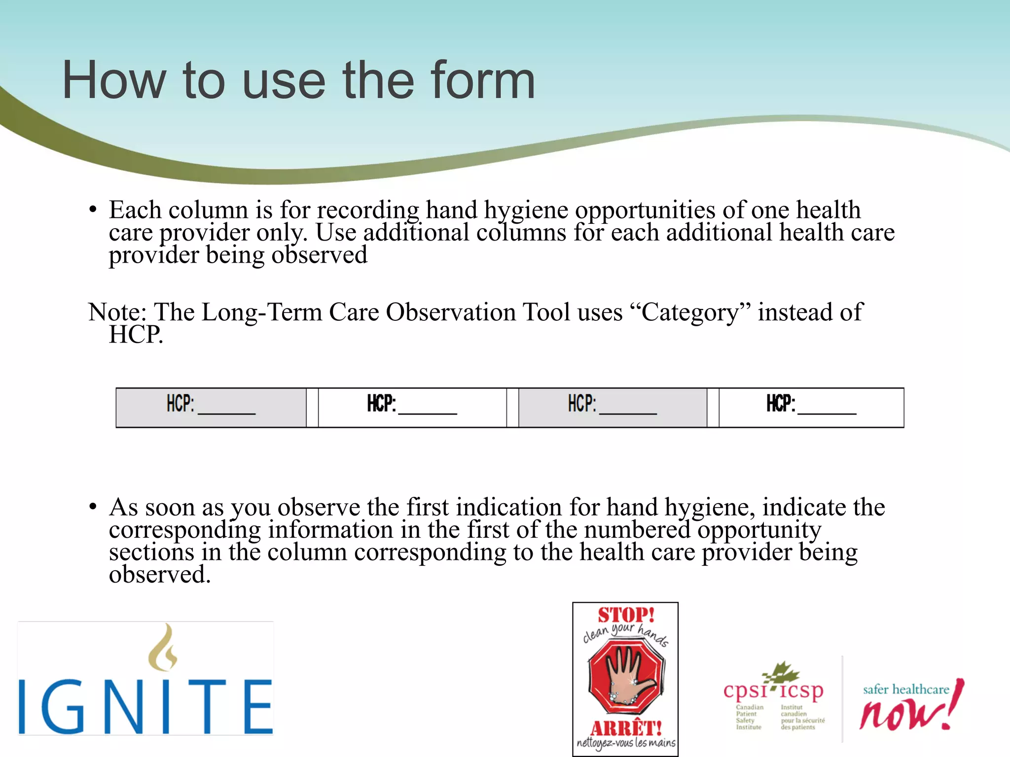 How to conduct hand hygiene observations | PDF