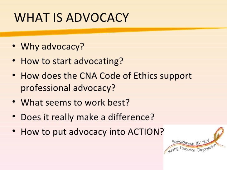 Stop complaining and start advocating advocacy in action.