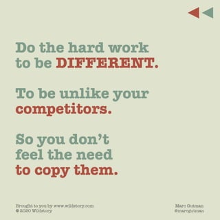Stop Copying Your Competitors | PDF
