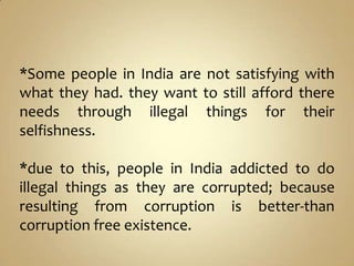 Stop corruption | PPTX | Debated Sensitive Social Issues | Sensitive Topics